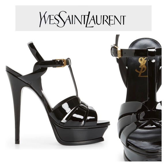 Yves Saint Laurent | Shoes | Ysl Yves Saint Laurent Tribute Sandal Sz ...